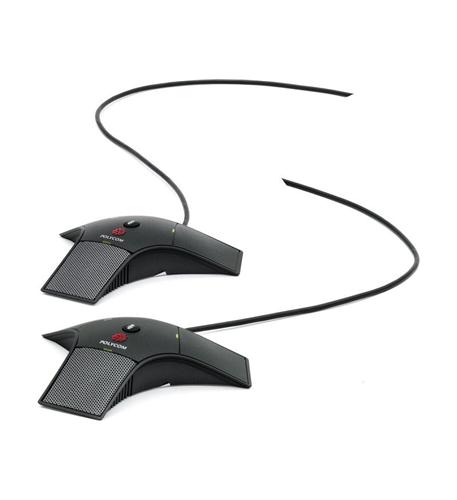 POLY IP 7000 Extension Mics and (2)